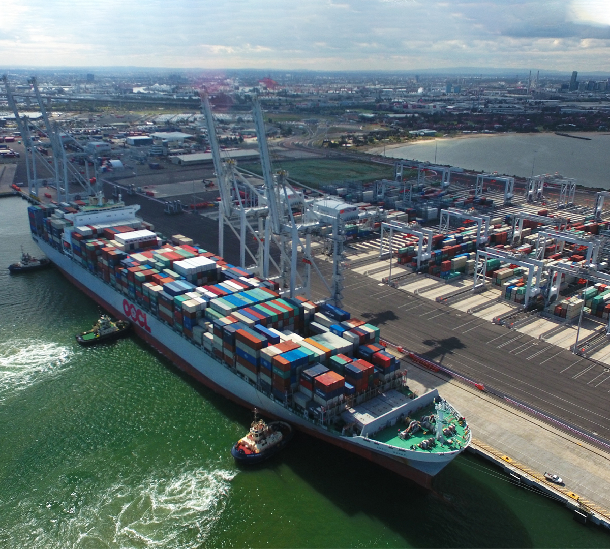 Webb Dock Container Terminal, Port of Melbourne, Australia | ICTSI