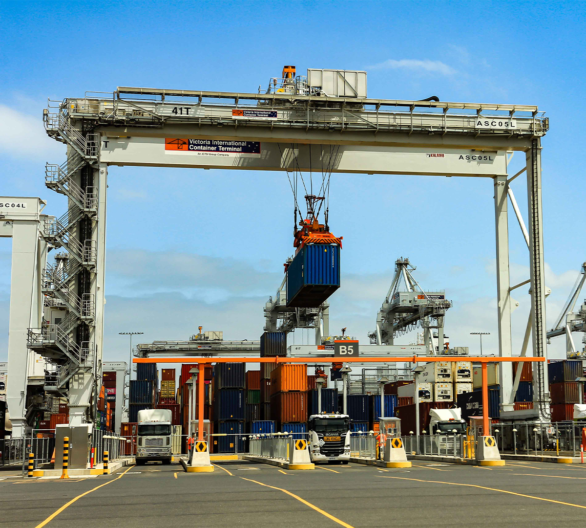 Webb Dock Container Terminal, Port of Melbourne, Australia | ICTSI