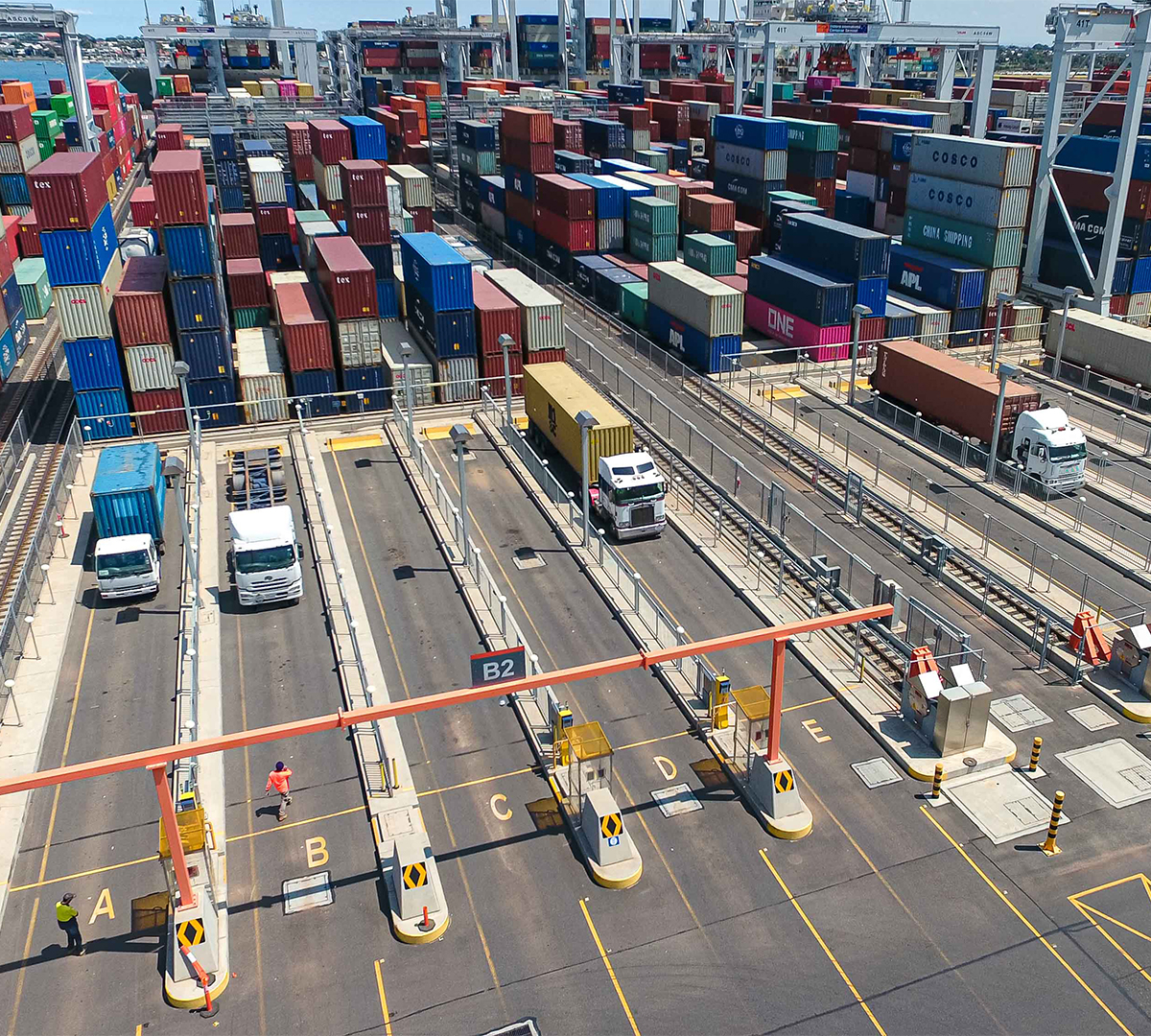 Webb Dock Container Terminal, Port of Melbourne, Australia | ICTSI