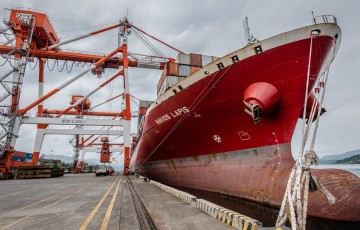 New Container Terminal 1 and 2, Port of Subic, Zambales, Philippines ...